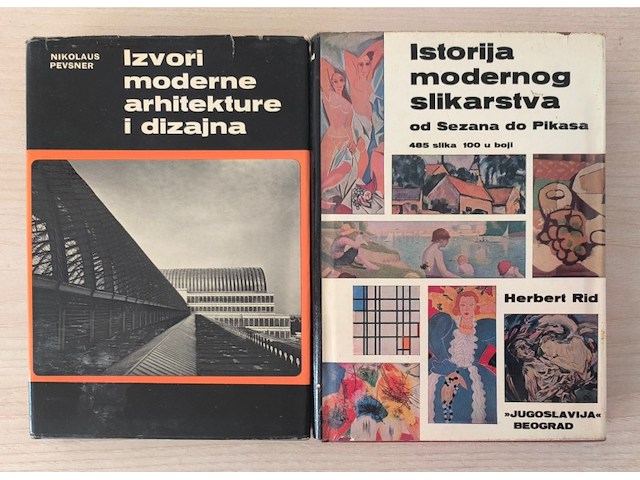 Istorija moderne umetnosti – 2 knjige