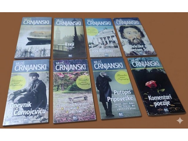 Miloš Crnjanski ➡️ 1-8 ➡️ Blic biblioteka