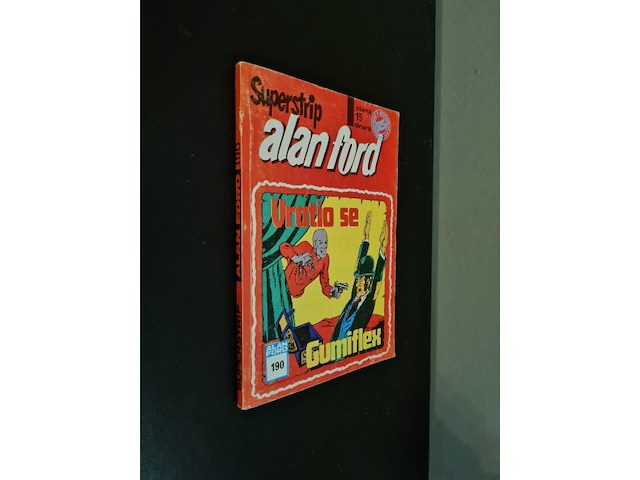 Alan Ford Vjesnik br. 190