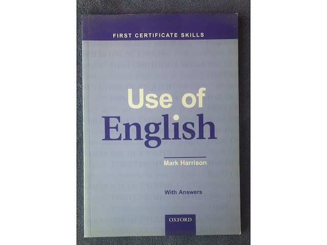 Engleski jezik - Use of English, Mark Harrison