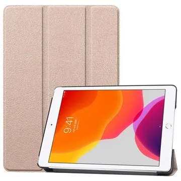 TRI-FOLD SERIES IPAD 10.2 2019/2020/2021 SMART FOLIO FUTROLA - ZLATNA