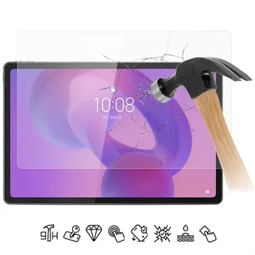 LENOVO IDEA TAB PLUS TEMPERED GLASS SCREEN PROTECTOR - 9H - CASE FRIENDLY - TRANSPARENT