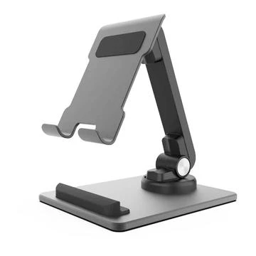 TM12 ROTATABLE ALUMINUM STAND FOR MOBILE / TABLET - SPACE GREY