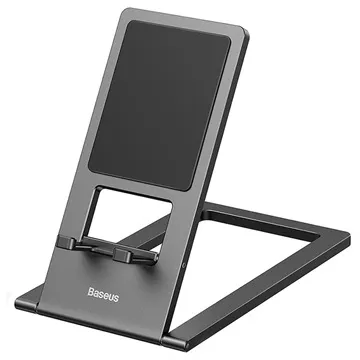 BASEUS FOLDABLE DESKTOP HOLDER FOR SMARTPHONE / TABLET - GREY