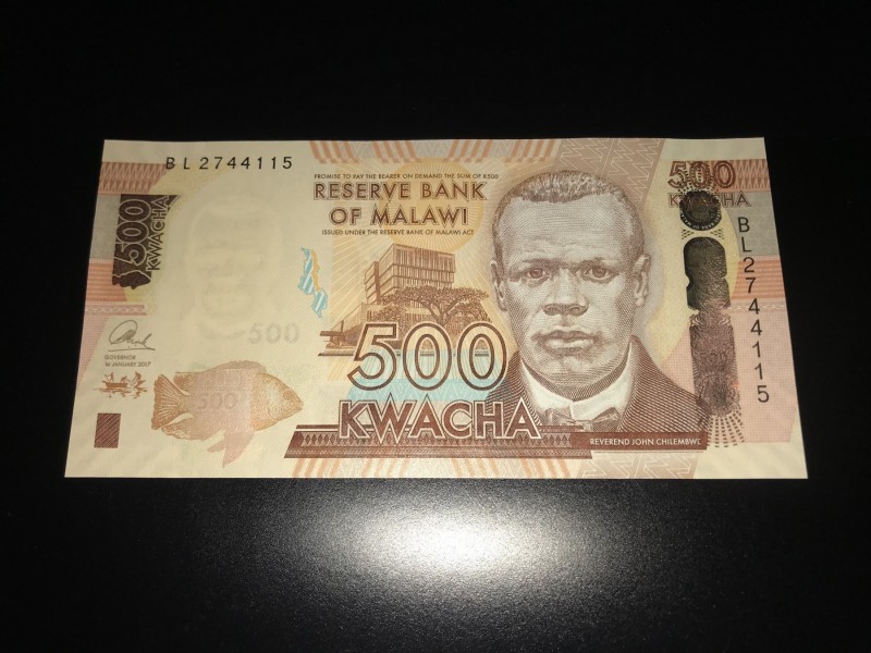 MALAWI 500 KWACHA. UNC.