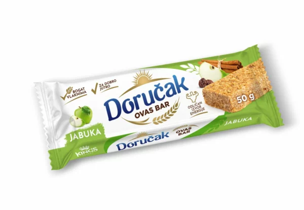 DORUČAK OVSENI BAR JABUKA 50G