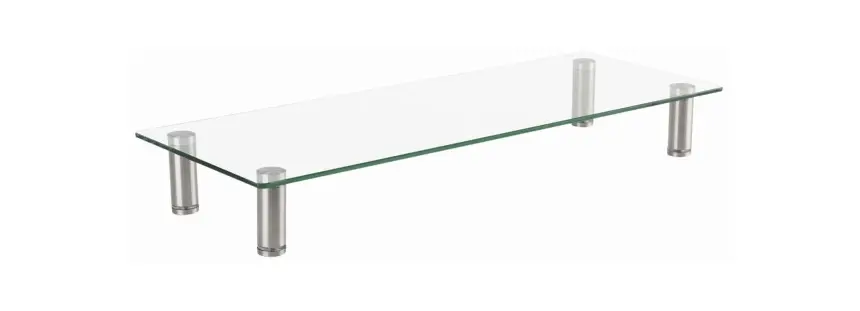 MS-TABLE-GM-01 Gembird postolje za monitor od kaljenog stakla 580x 210 x 90 mm