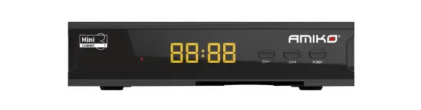 Amiko MINI COMBO 3 Prijemnik DVB-S2+T2/C, H.265, Full HD, USB
