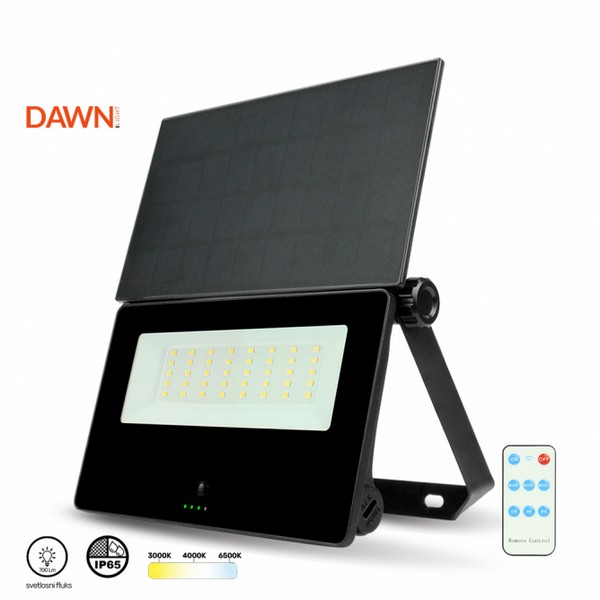 SOLARNI LED REFLEKTOR 700lm CCT IP65 TONIK-T
