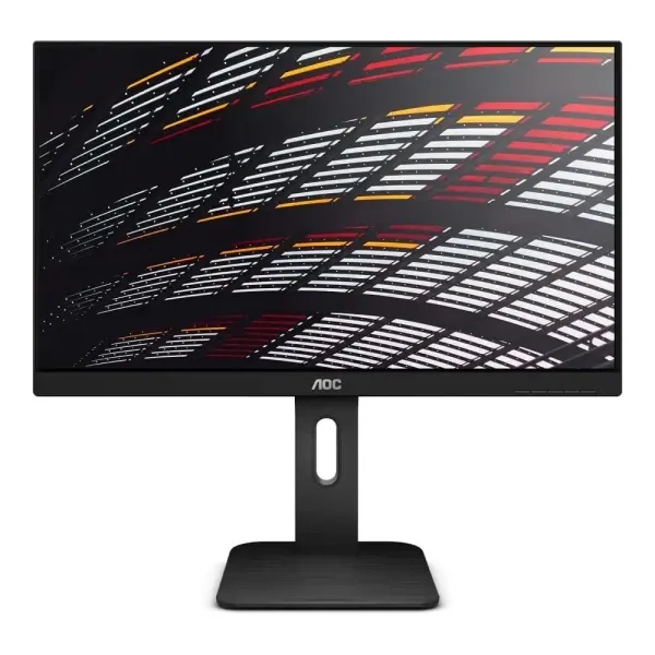 Monitor 23.8 AOC 24P1 1920x1080/Full HD/ IPS/60Hz/5ms/VGA/DP/HDMI/DVI/4x USB/Pivot