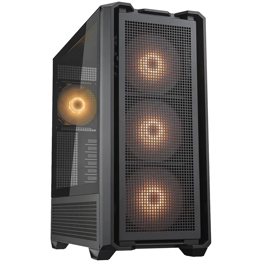COUGAR MX600 PC Case, Mid Tower, Black