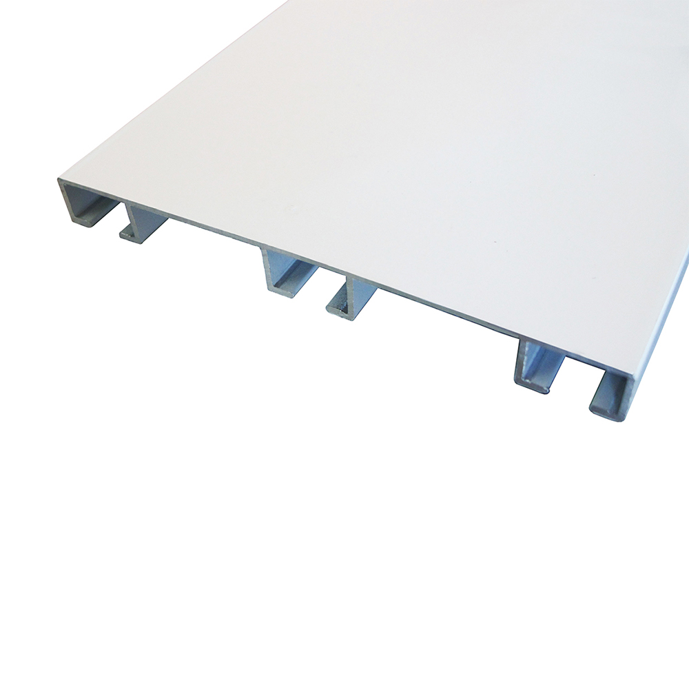 Aluminijumska trokanalna garnišna (bela)