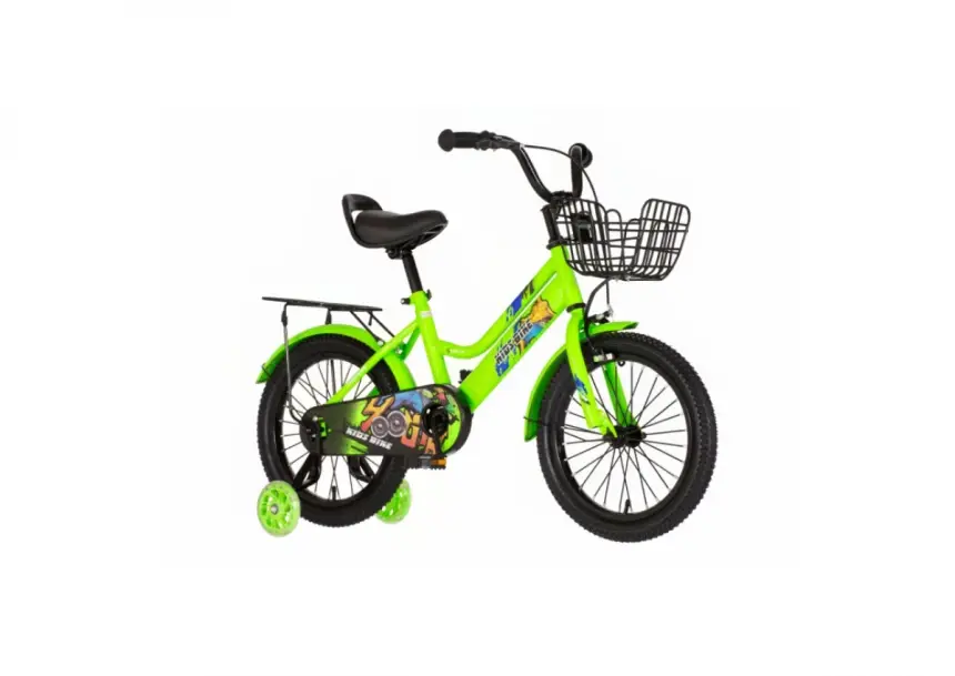 Kids bike music zelena 16 2024 1416103