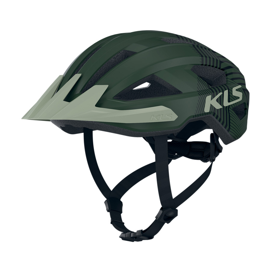 Biciklistička kaciga KLS Daze military green