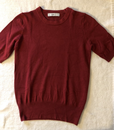 Zara bordo bluza