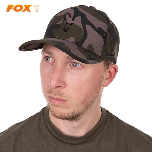Fox Kačket Camo Baseball Scoop