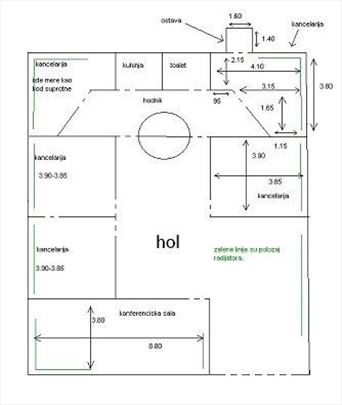 188m² kod Arene – IT, kancelarije, showroom