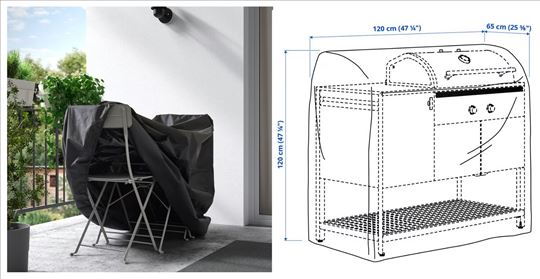 Vodootporna navlaka za baštenski nameštaj