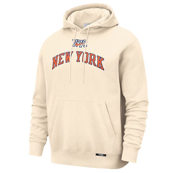 NBA NEW YORK KNICKS CITY EDITION CLUB HOODIE 'NATURAL'