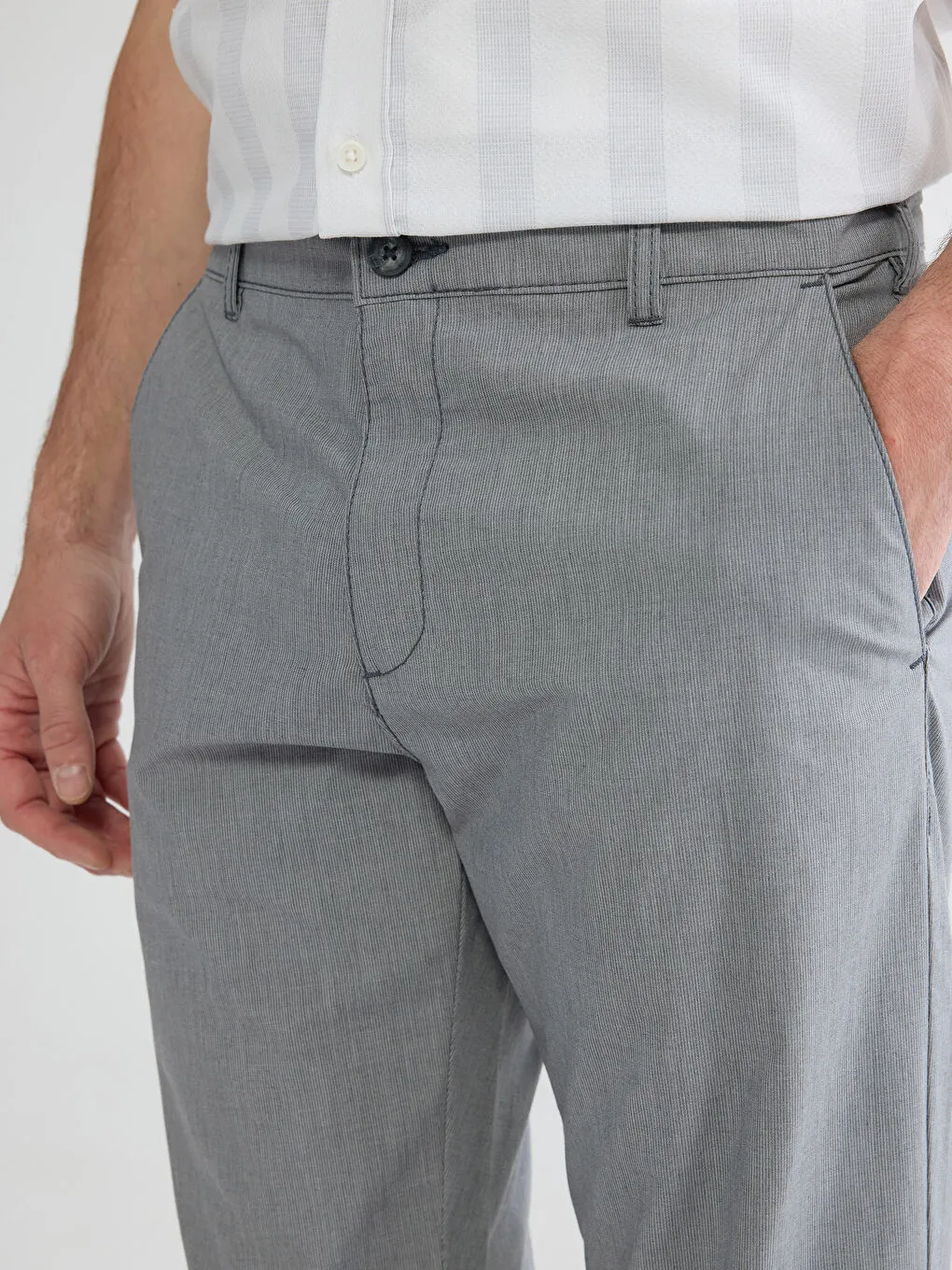 LCWAIKIKI Classic Muške Chino Pantalone Regularnog Kroja