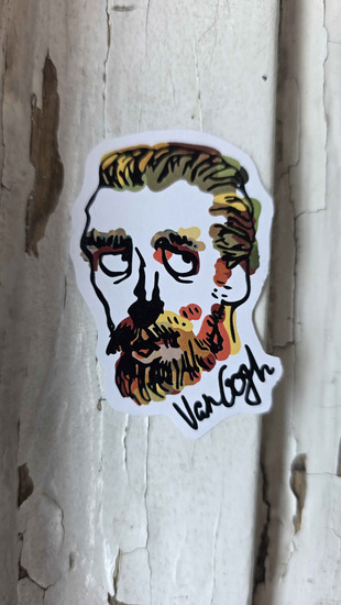 Vincent Van Gogh stiker