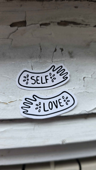 Self love stiker set