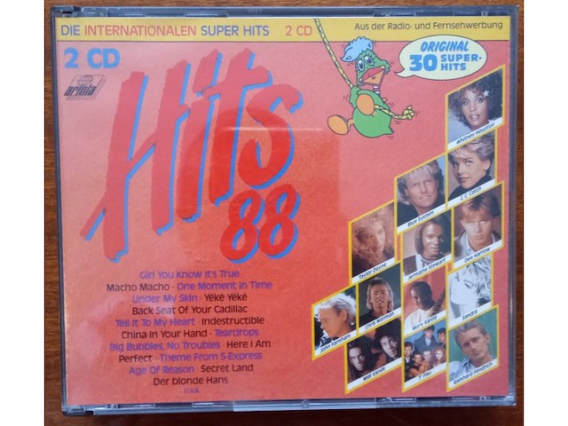 Various – Hits `88 - 30 Original Super Hits 2xCD