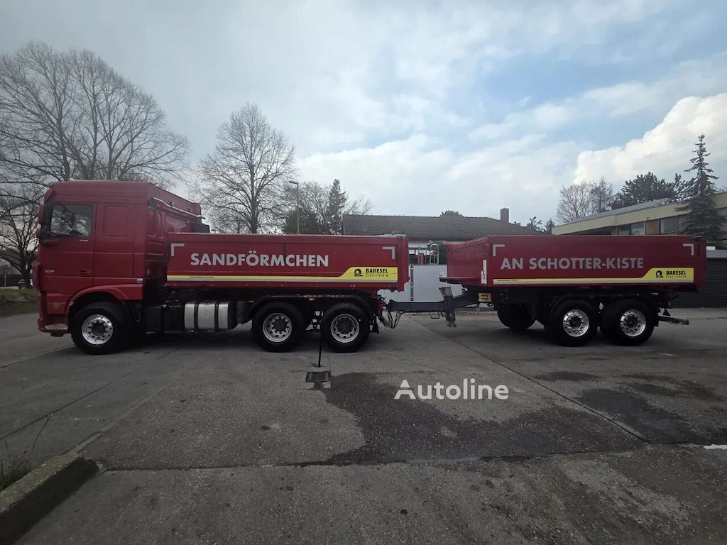 DAF XF 530 XF 530 6x4 Kipp -ZUG*KEMPF-Tandem*Intarder*Bordmatik kiper + prikolica kiper