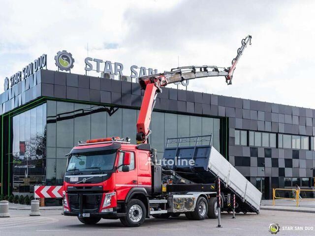 Volvo FM420 6x2 PALFINGER PK 34002 SH Crane Fly Jib kiper
