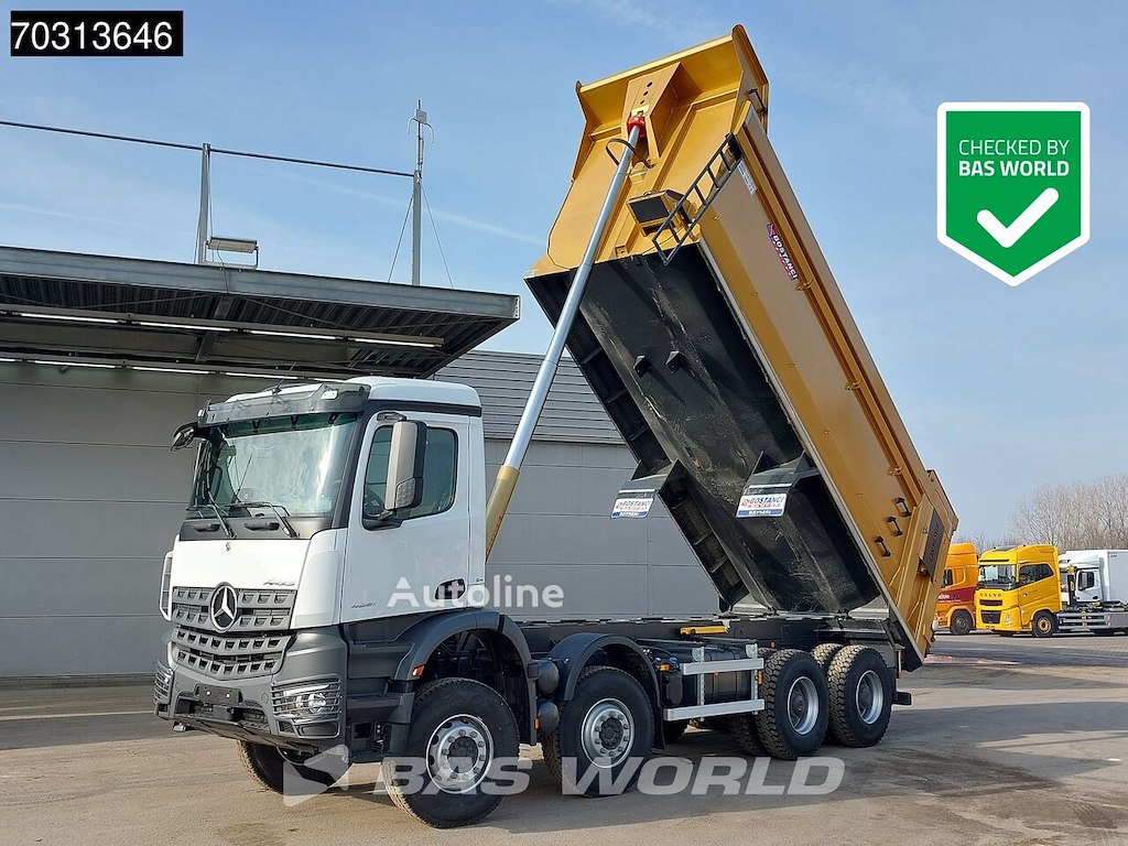 Novi Mercedes-Benz Arocs 4851 8X4 NEW!! 26m3 Tipper Full Steel Big-Axle Euro 6 kiper