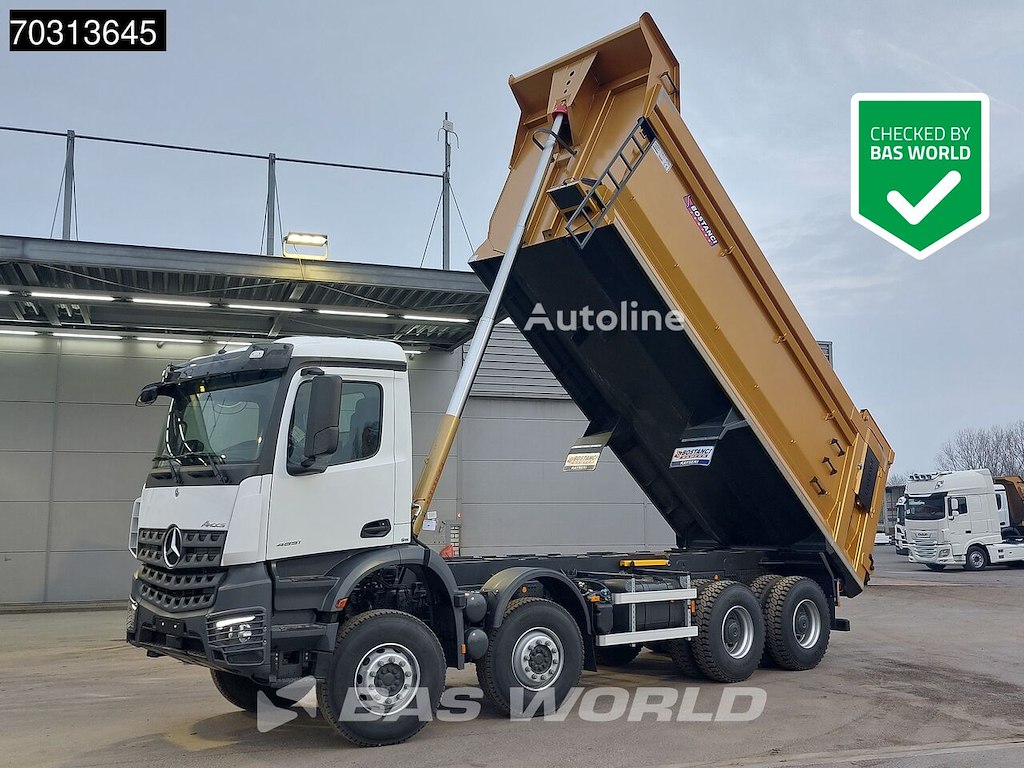 Novi Mercedes-Benz Arocs 4851 8X4 NEW!! 26m3 Tipper Full Steel Big-Axle Euro 6 kiper