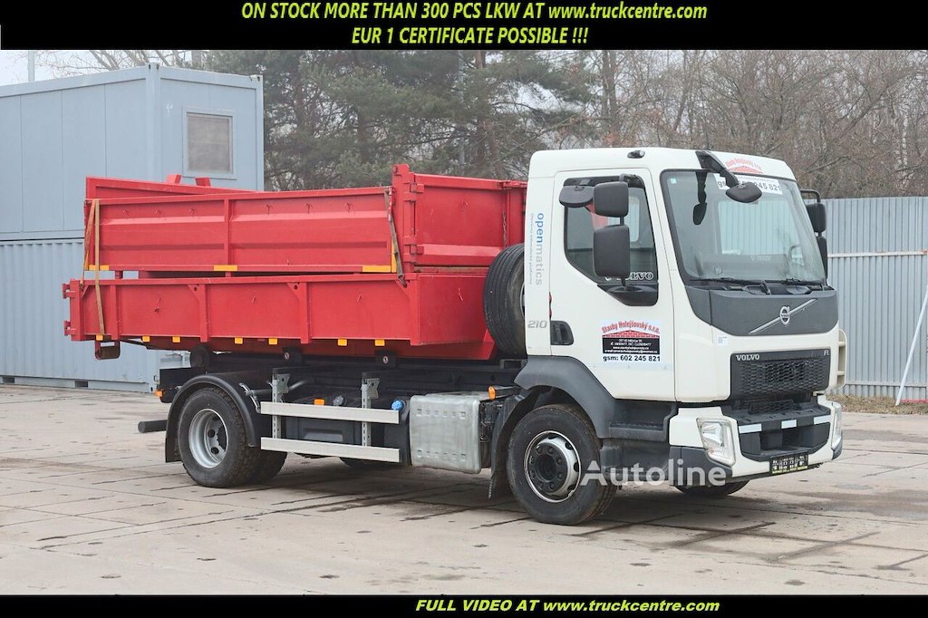 Volvo FL210, 16 TONS, EURO 6 kiper