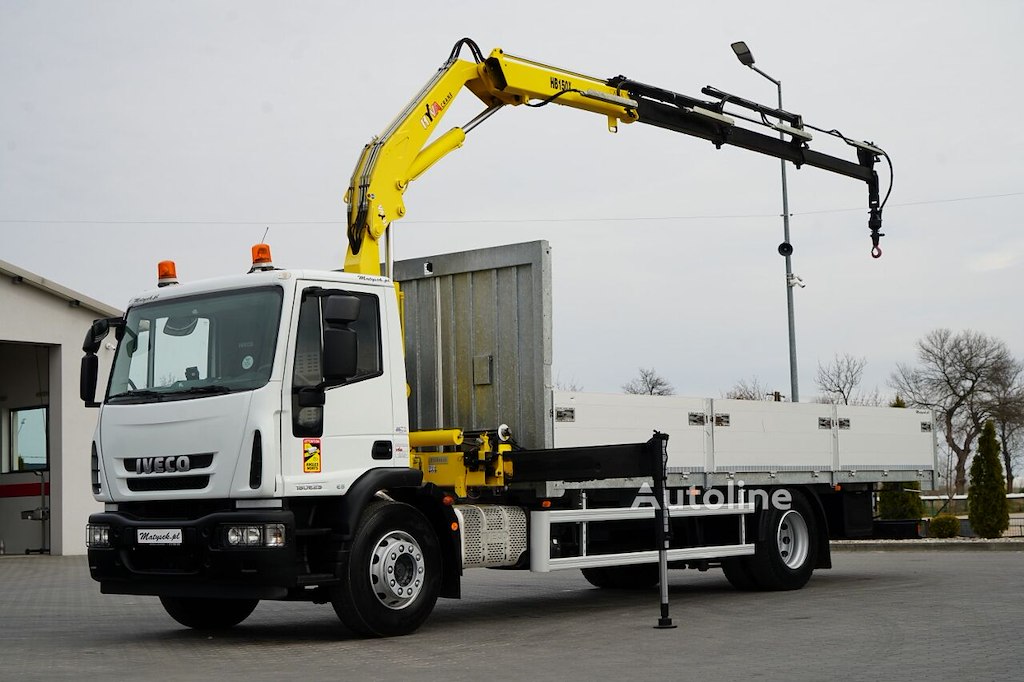 IVECO 180E25 kamion s ravnom platformom