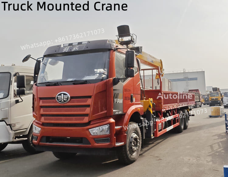 Truck Mounted Crane kamion s ravnom platformom
