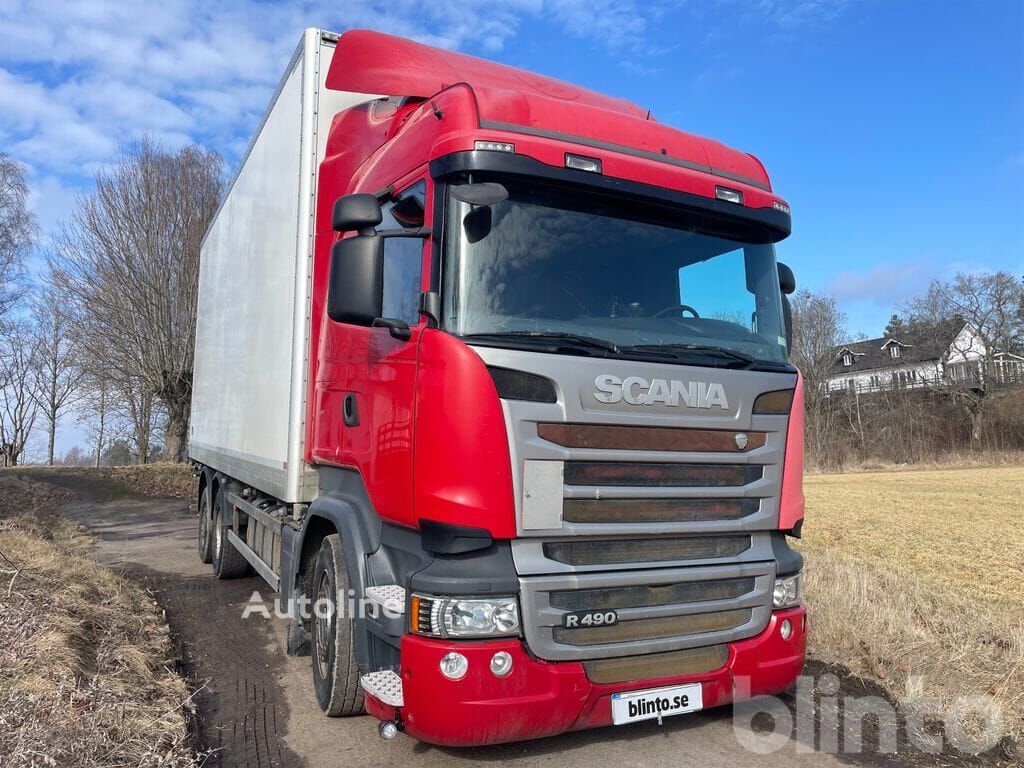 Prodaje se Scania R490LB kamion furgon na aukciji