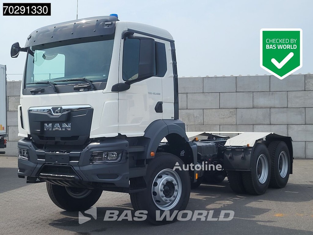 Novi MAN TGS 40.400 6X4 New! Steelsuspension Big-Axle Automatic Euro 2 kamion šasija