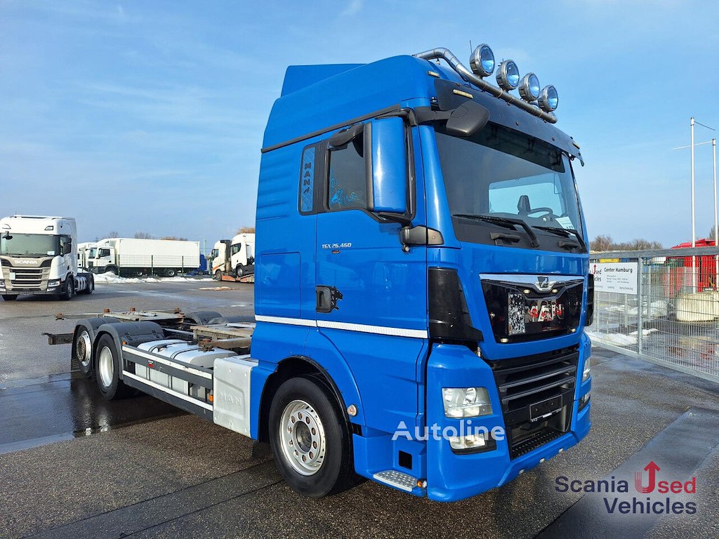 MAN TGX 26.460LL Multiwechsler 2x AHK kamion šasija