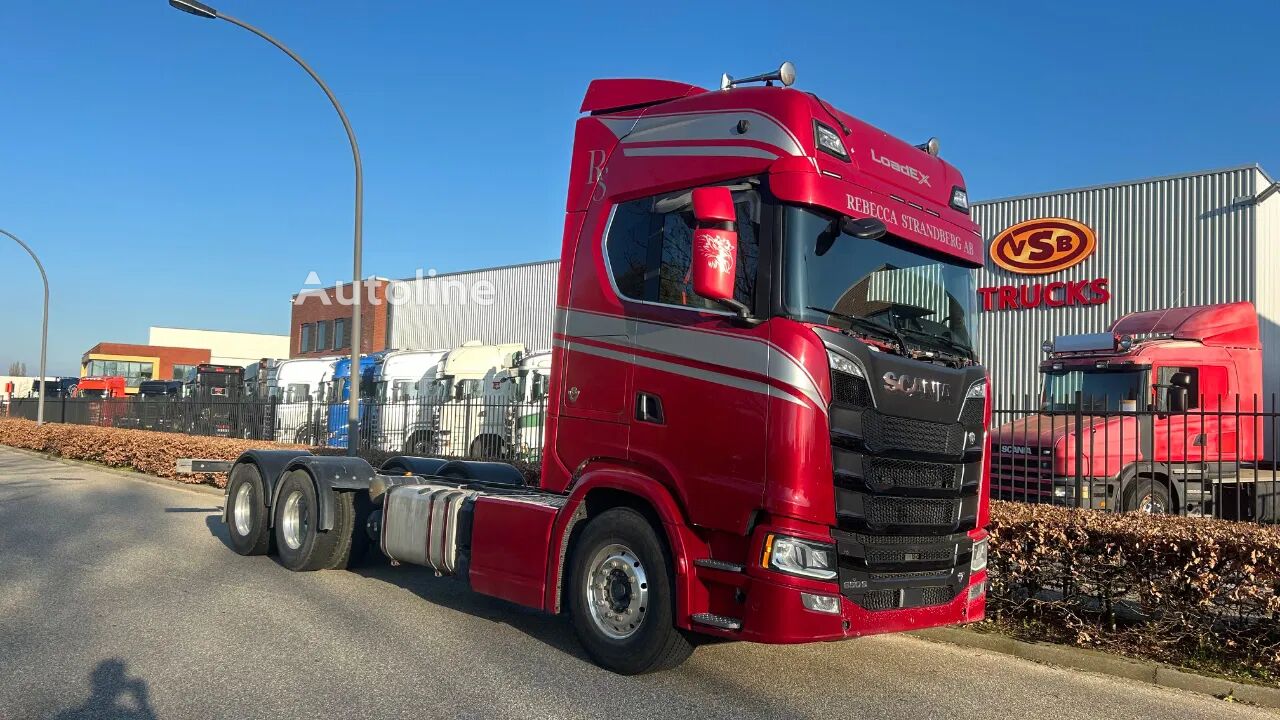 Scania S650 V8 NGS 6x4 | full air | Retarder | pto | highline kamion šasija