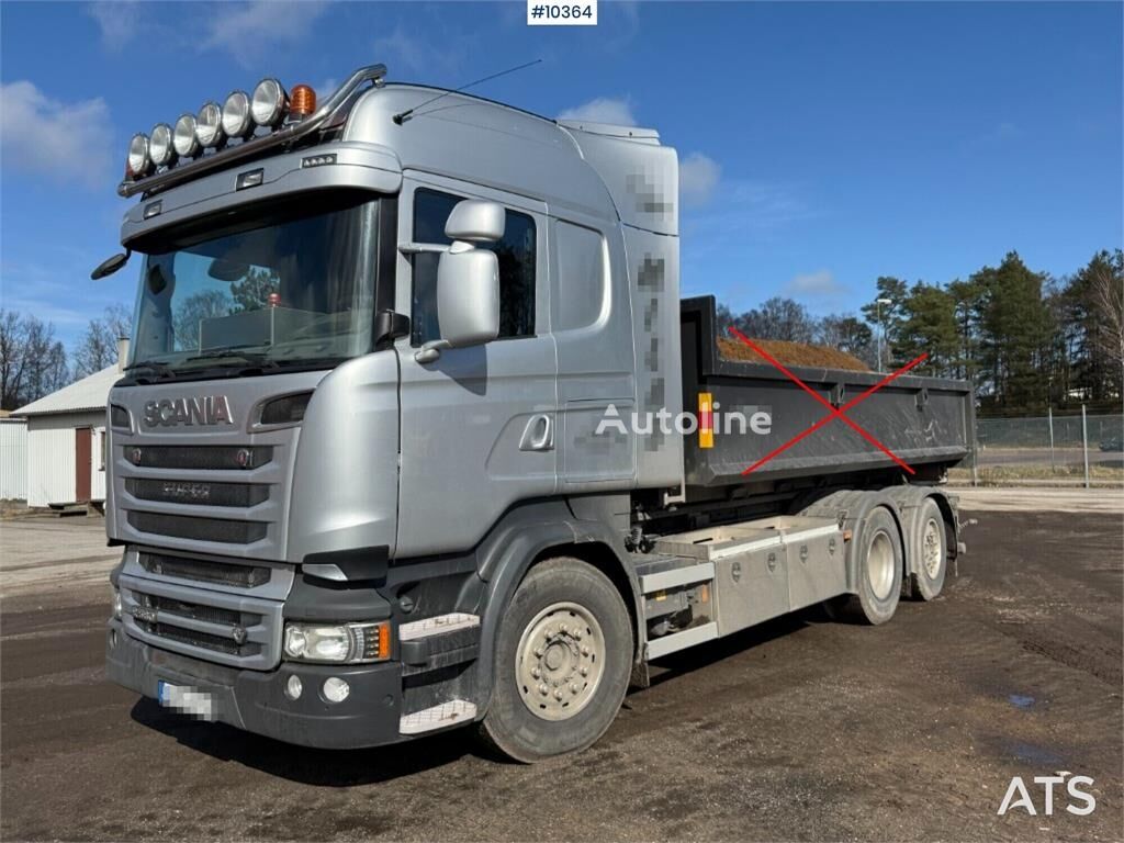 Scania R580 6X2 Hook Truck kamion rol kiper