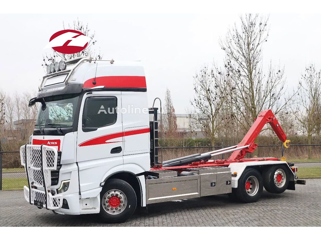 Mercedes-Benz Actros 2563 | 6X2 | MULTILIFT HOOK | RETARDER | EURO 6 kamion rol kiper