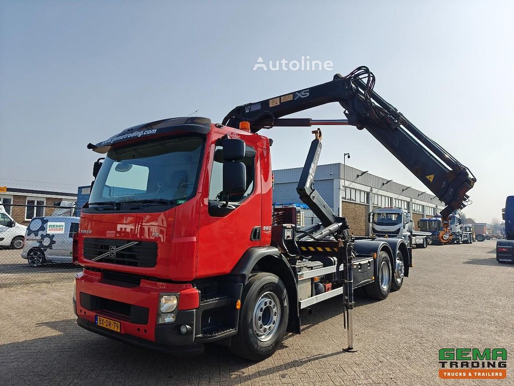 Volvo FE320 6x2/4 Day Cab Euro5 - Hiab Hooklift 21T + Hiab 111ES-2 HID kamion rol kiper