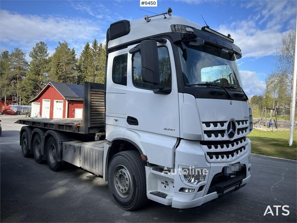 Mercedes-Benz Arocs 3251 Tridem Hooklift, flatbed and concrete r kamion rol kiper