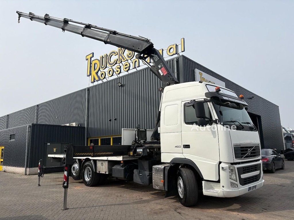 Volvo FH 460 + HIAB 422 EP-5 HIPRO + 6X2 + EURO 5 + REMOTE + MANUAL kamion platforma
