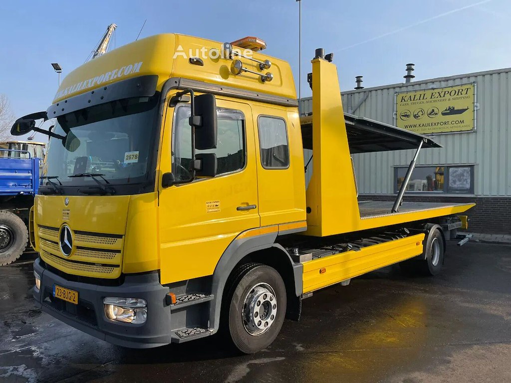 Mercedes-Benz Atego 1530 Recovery Truck Euro6 GRS 6TX2 3 Cars Winch + Remote J šlep auto