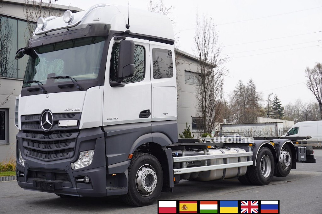 Mercedes-Benz Actros 2540 6x2 / 10 tho. km!!! / 5-seater cab! / BDF šlep auto