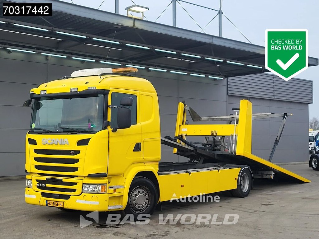 Scania G410 4X2 NL-Truck Abschlepwagen Recovery vehicle Ramsey Winch Eu šlep auto