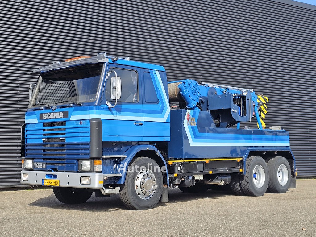 Scania R142 V8 6x2 / ABSCHLEPP / TOW TRUCK šlep auto
