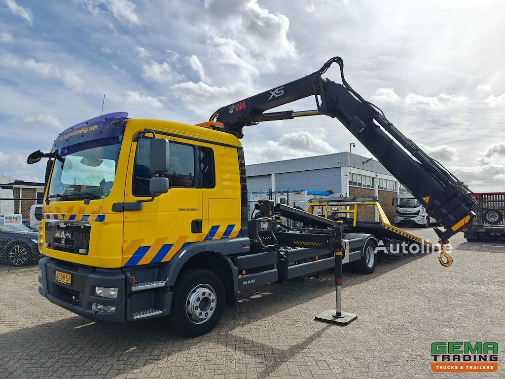 MAN TGM 15.250 4x2 Day Cab (6 seats) Euro5 - HIAB 122 E-3 DUO + Equa šlep auto