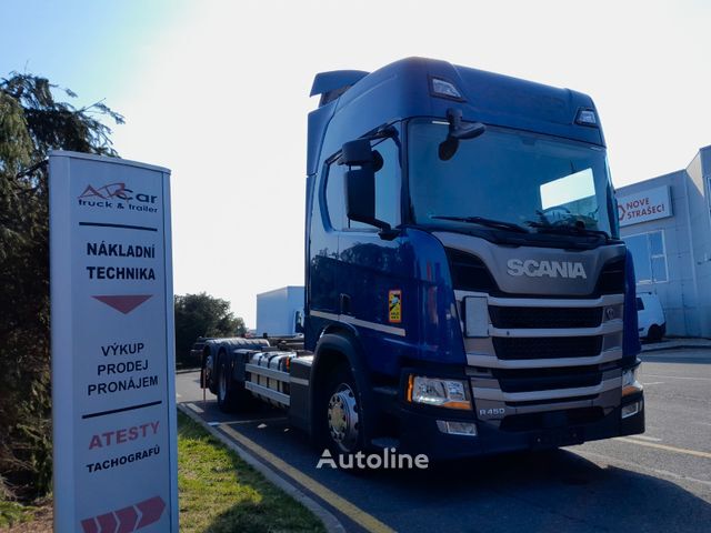 Scania R 450 vozilo za prevoz kontejnera
