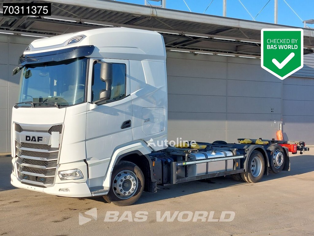DAF XG 480 6X2 BDF Lift+Steering axle Automatic Retarder LED Euro 6 vozilo za prevoz kontejnera
